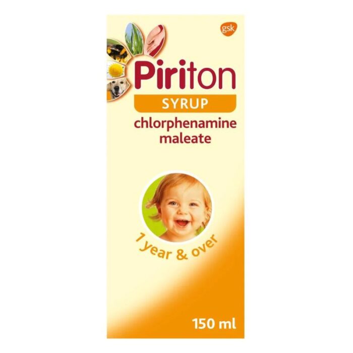 Piriton Allergy Syrup - Top-Up Pharmacy