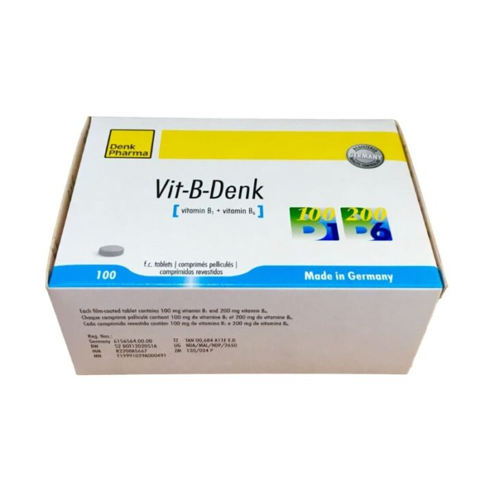 Vitamin B Denk 100mg/200mg - Top-Up Pharmacy
